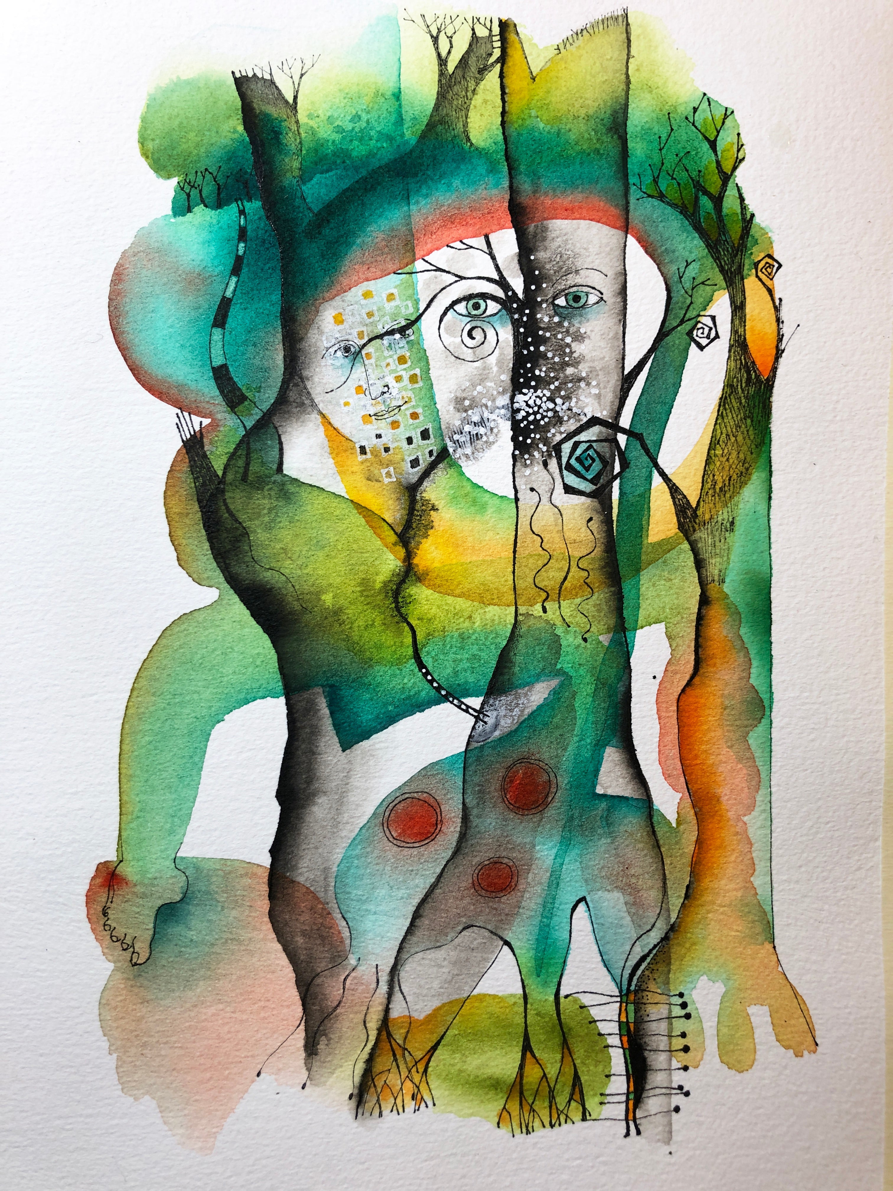 Susan Christensen: Watercolor & Ink Collection – Ghost Gallery